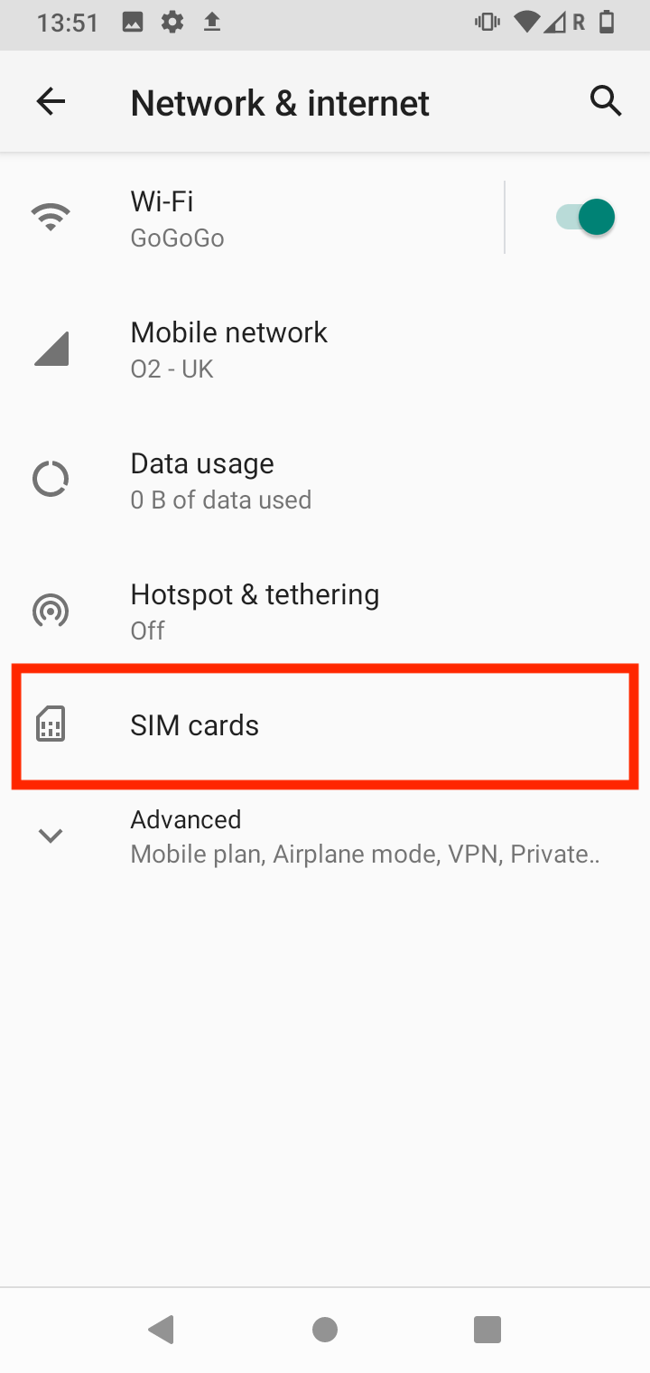 Set up an APN on Hammer Devices – Breeze eSIM